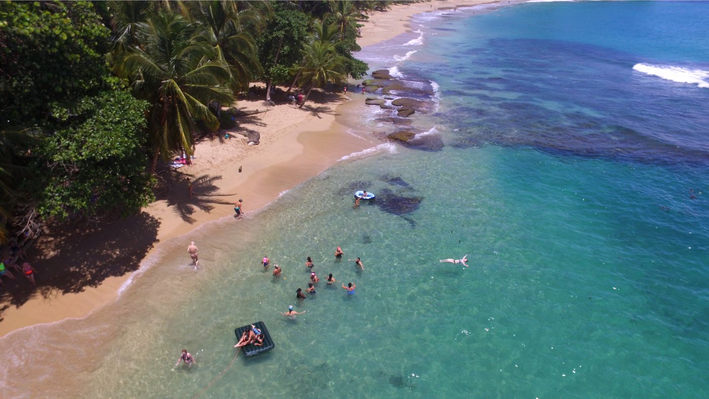 Arrecife beach, a captivating destination close to Puerto Viejo